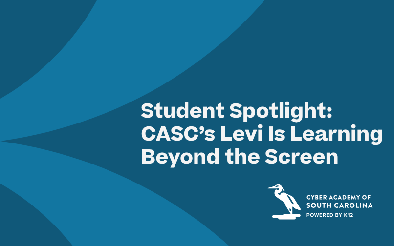 Student Spotlight: CASC's Levi is Thriving with Storytelling